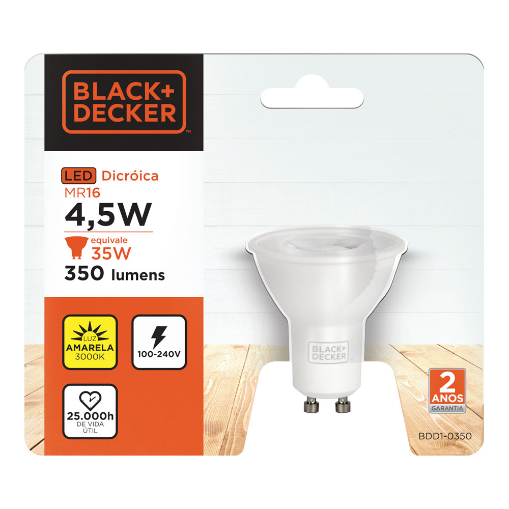 Dicróica & Mini Dicróica - BLACK+DECKER Iluminação